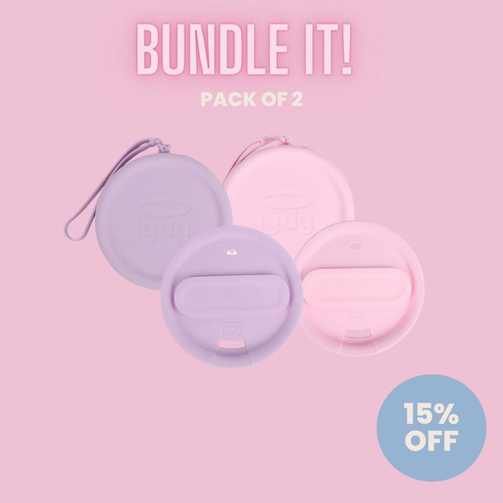 Lydy Reusable Silicone Coffee Cup Lids