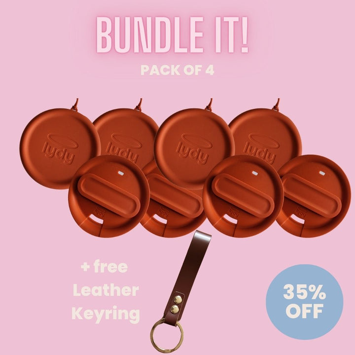 Lydy Reusable Silicone Coffee Cup Lids